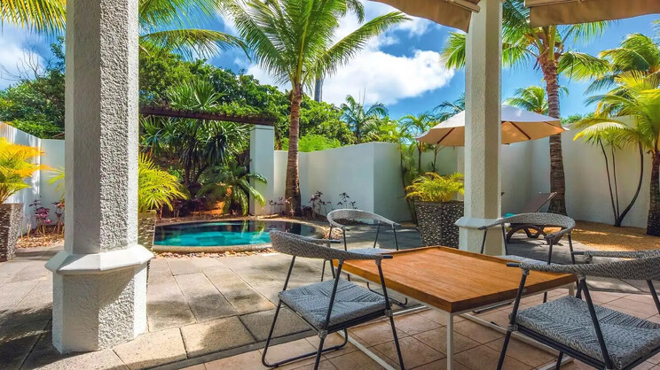 Mauricia Beachcomber Resort & Spa, Mauritius, Indian Ocean.