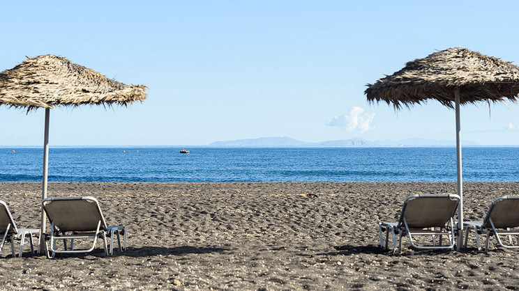 Scorpios Beach Hotel, Santorini, Greece Holidays.