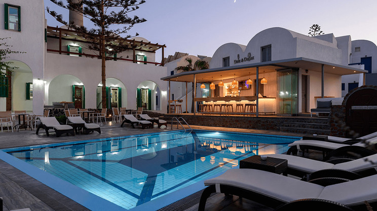 Scorpios Beach Hotel, Santorini, Greece Holidays.